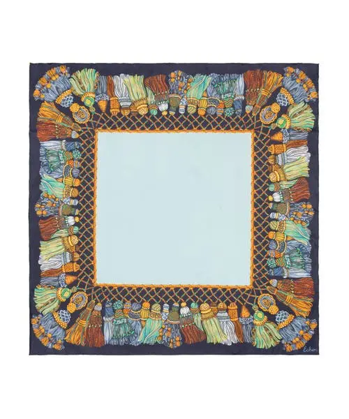 Echo Tassel Menagerie Series Bandana - Navy
