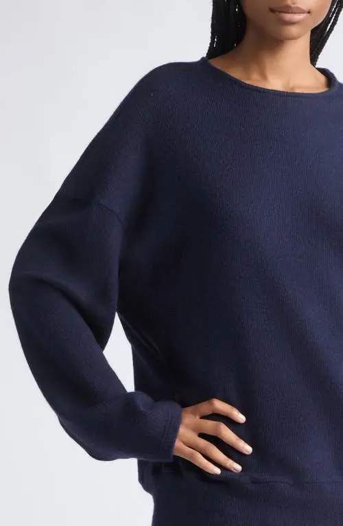 LII Cutout Back Crewneck Sweater