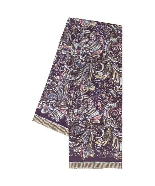 Echo Artist Paisley Silk Scarf