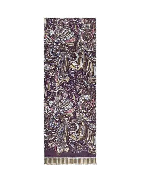 Echo Artist Paisley Silk Scarf