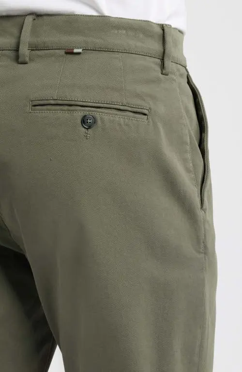 Canali Regular Fit Gabardine Chinos
