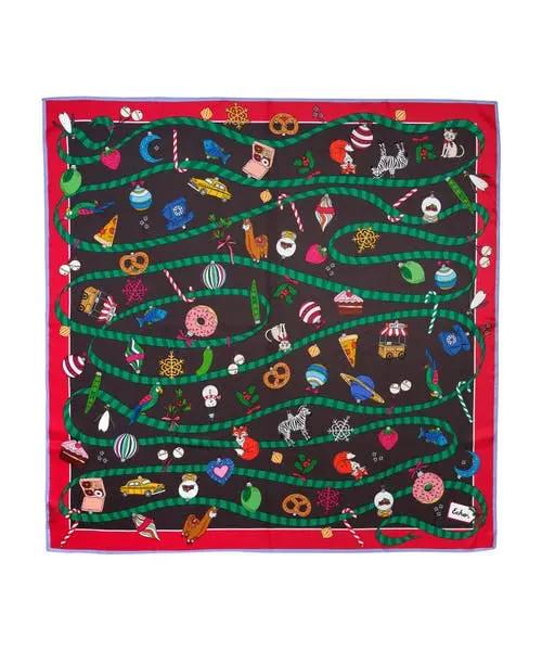 Echo Ornament Collection Silk Square