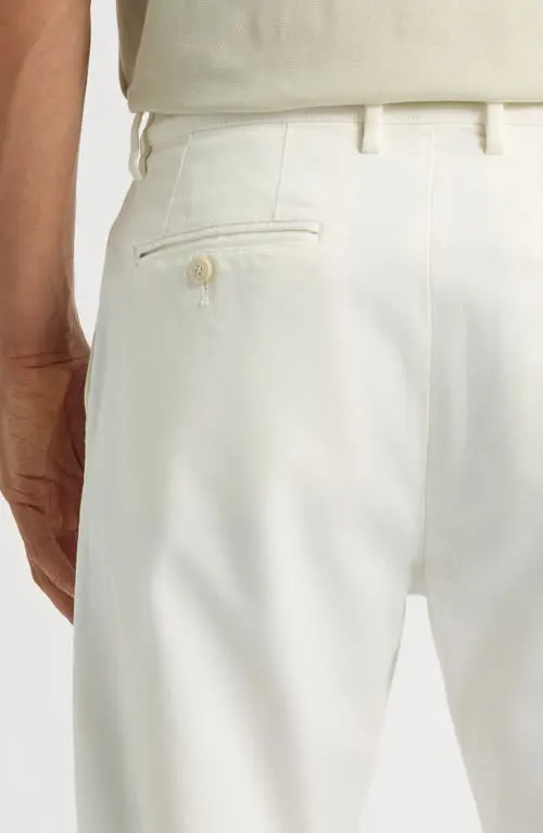 Canali Regular Fit Gabardine Chinos