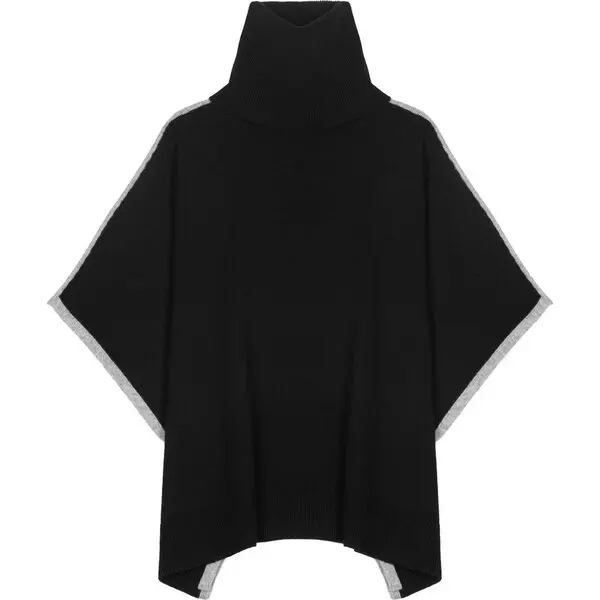 Echo Cozy Cowl Pullover - Black