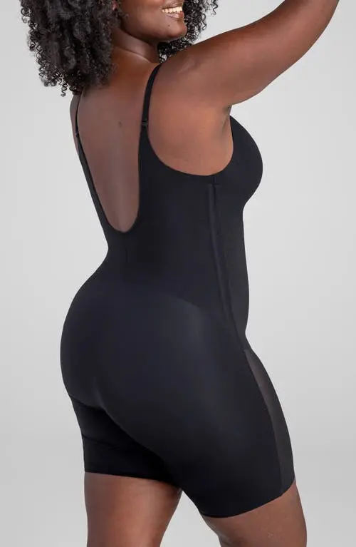 HONEYLOVE Low Back Mid Thigh Shaper Bodysuit