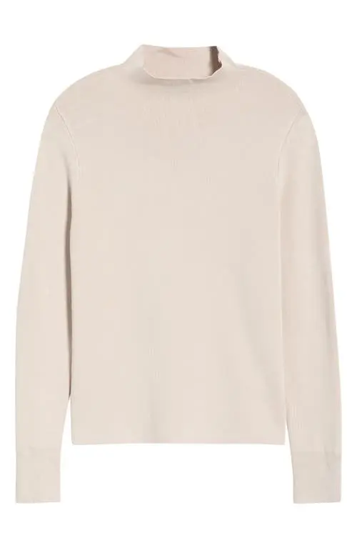 TAHARI ASL Mock Neck Long Sleeve Sweater