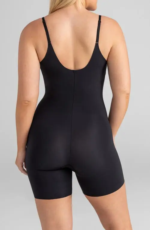 HONEYLOVE Open Bust Mid Thigh Shaper Bodysuit - Runway