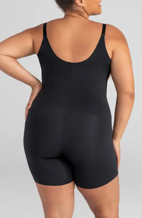 HONEYLOVE Open Bust Mid Thigh Shaper Bodysuit - Runway