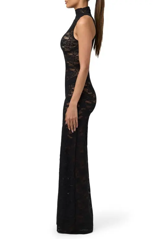 Naked Wardrobe Stretch Lace Jumpsuit