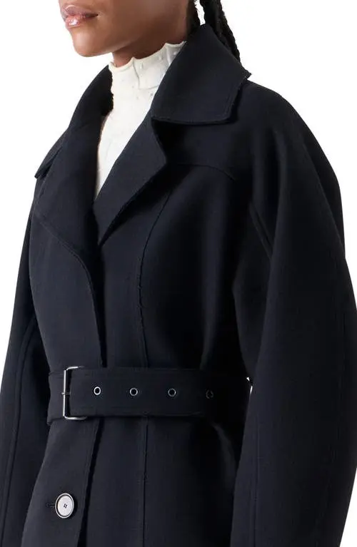 Akris Wool Blend Jacket With Barrel Sleeves