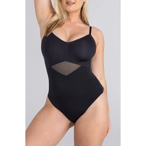 HONEYLOVE Cami Thong Bodysuit - Runway