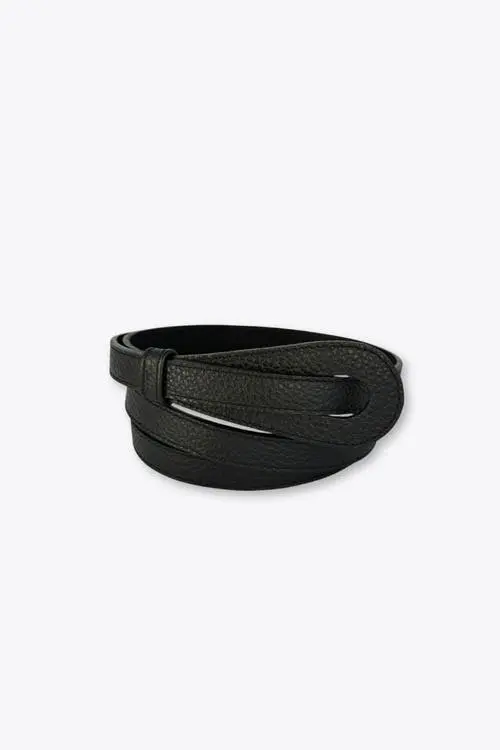 MESCH Pampa Leather Belt - Black