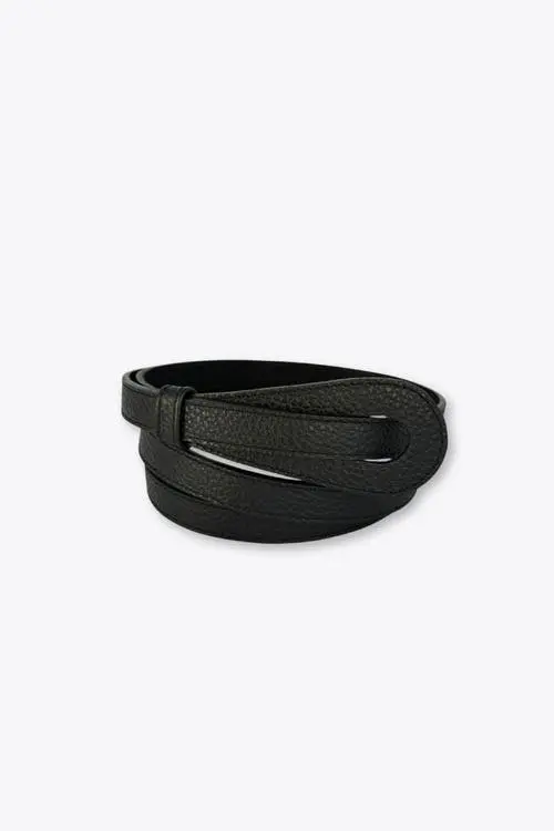 MESCH Pampa Leather Belt - Black