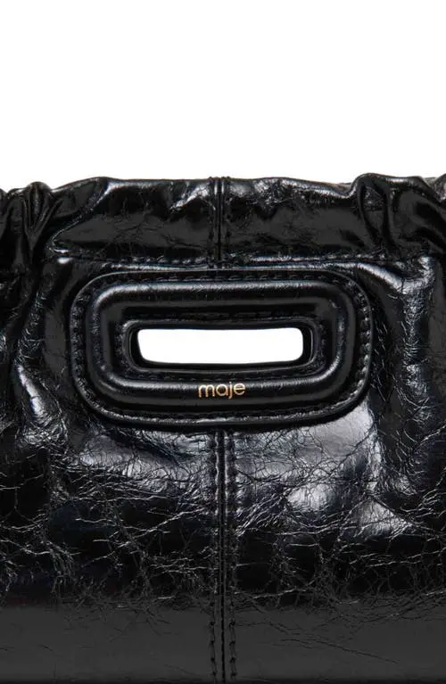 Maje Crackled Leather Milpli Gazette