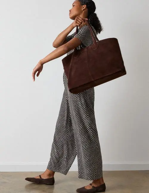 Whistles Short Sleeve Wide Leg Jumpsuit