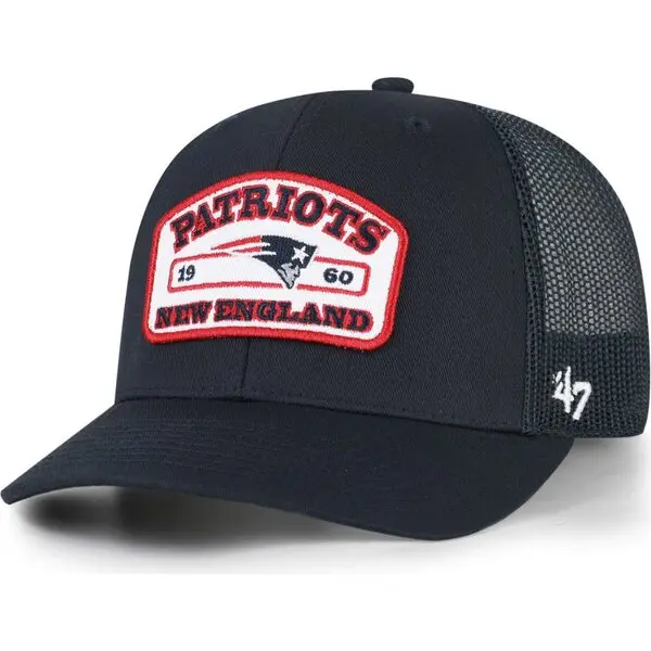 '47 New England Patriots Roadway Adjustable Trucker Hat