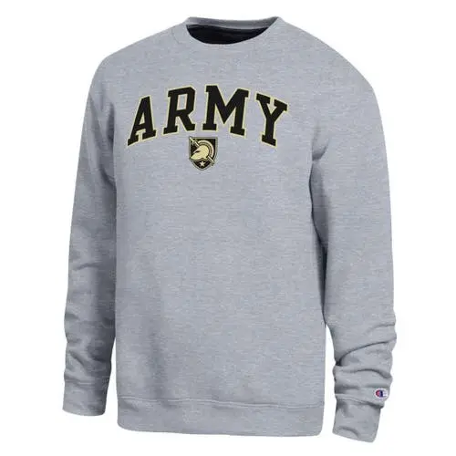 Champion Army Black Knights Arch Sweatshirt - Heather Gray