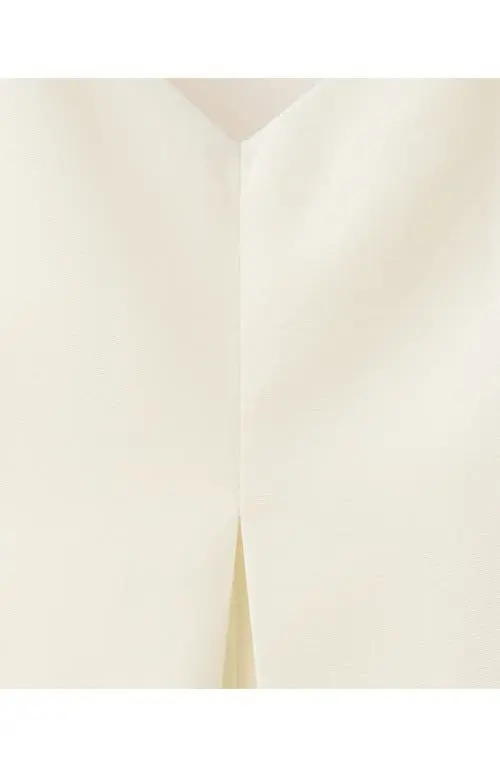 Mango Open Back Straight Jumpsuit