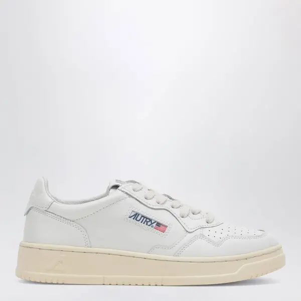 AUTRY Medalist Low Leather Sneakers - White