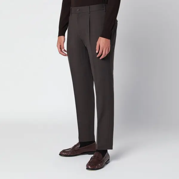 SANTANIELLO Trousers In Wool Blend