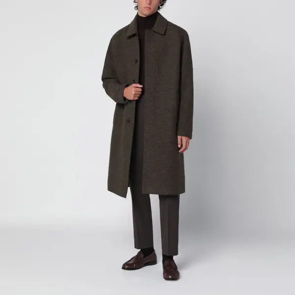 SANTANIELLO Trousers In Wool Blend