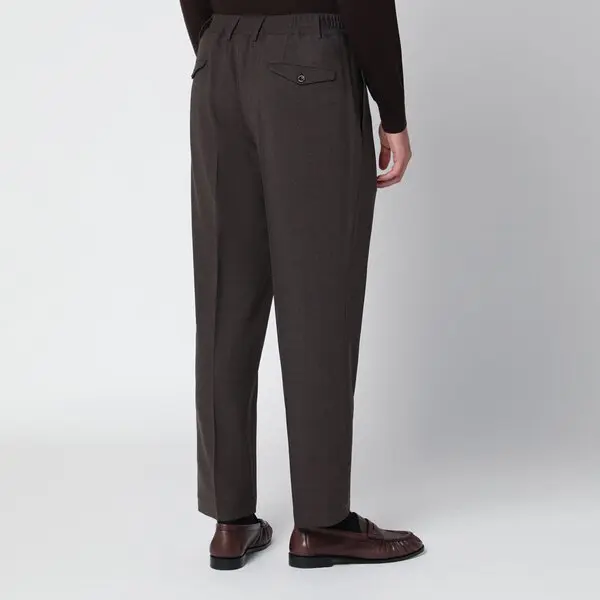 SANTANIELLO Trousers In Wool Blend