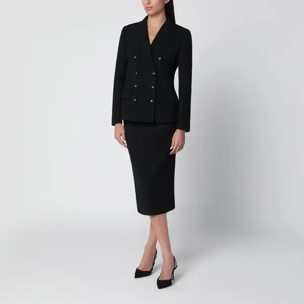 Dolce & Gabbana Double-breasted Jacket In Wool