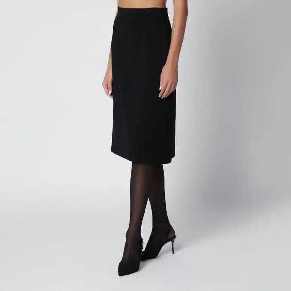 Dolce & Gabbana Virgin Wool Skirt