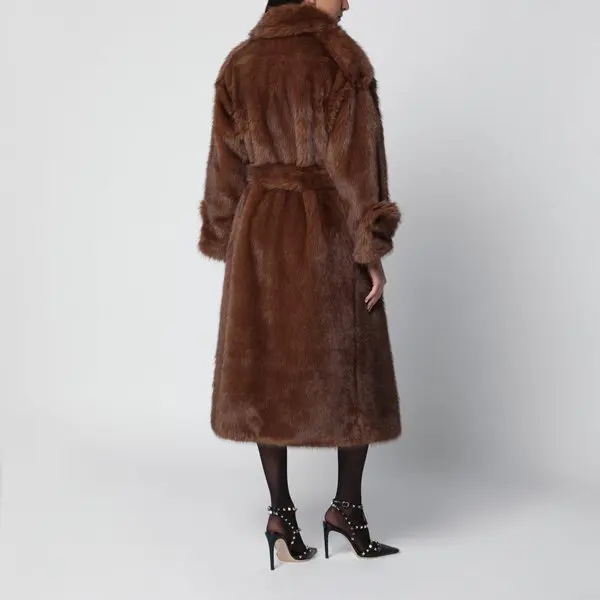 BB COUTURE Farrah Double-breasted Coat With Belt