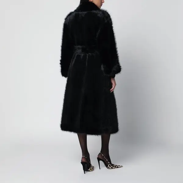 BB COUTURE Jackie Double-breasted Coat With Belt