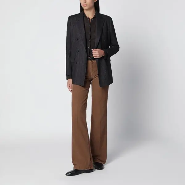 Tagliatore Double-breasted Herringbone Jacket