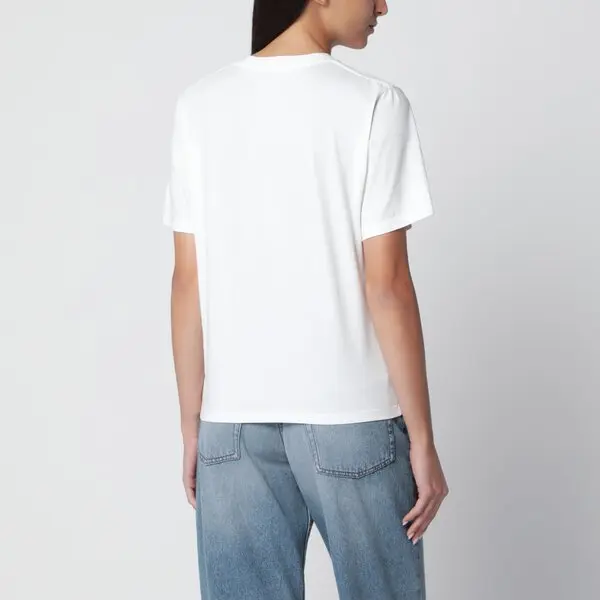 MAISON MARGIELA Cotton T-shirt With Logo Print