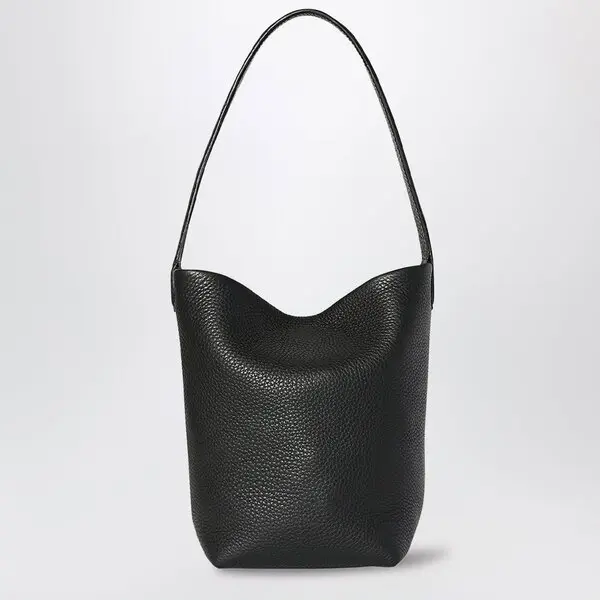 THE ROW Park N/s Small Tote Bag In Leather - Black