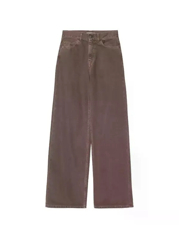 Carhartt Work In Progress Jane Wide-leg Jeans - Brown