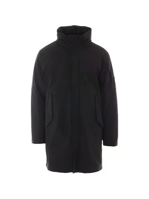C.P. COMPANY Shell-r Padded Hooded Parka - Black