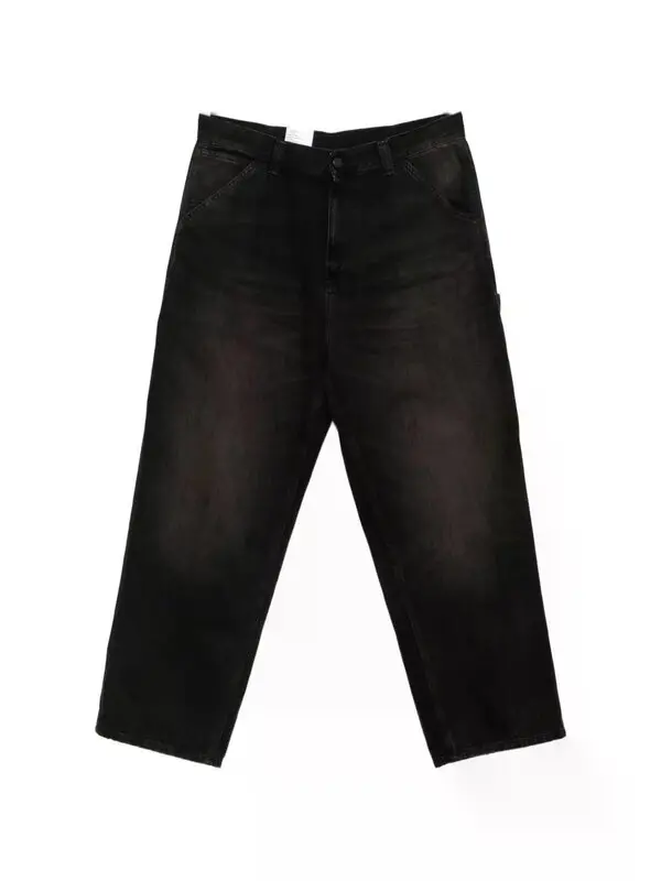 Carhartt Work In Progress Faded Effect Hammer Loop Jeans
