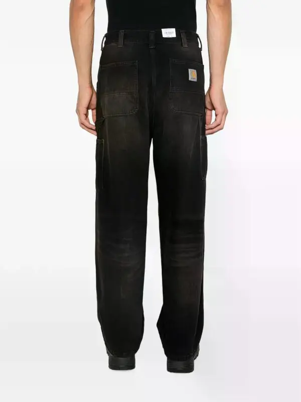 Carhartt Work In Progress Faded Effect Hammer Loop Jeans
