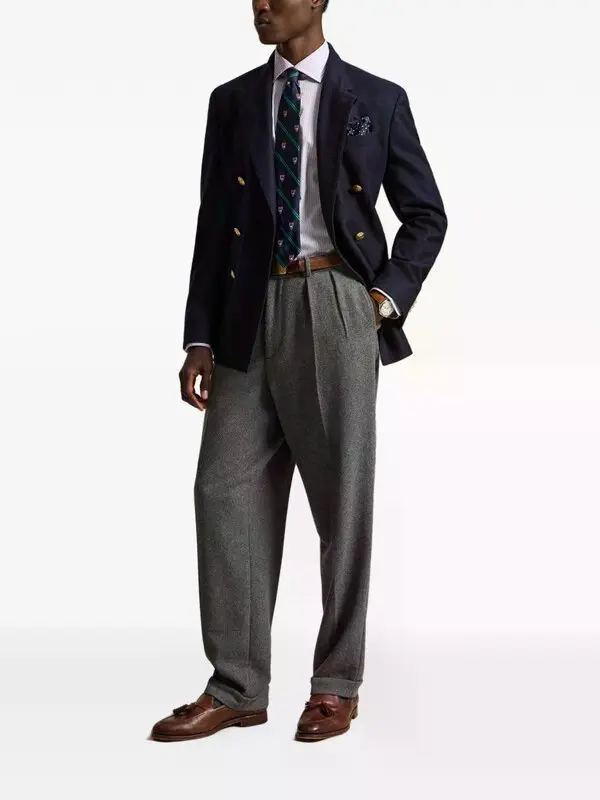 Polo Ralph Lauren Striped Cotton Shirt - Purple