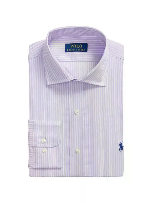Polo Ralph Lauren Striped Cotton Shirt - Purple