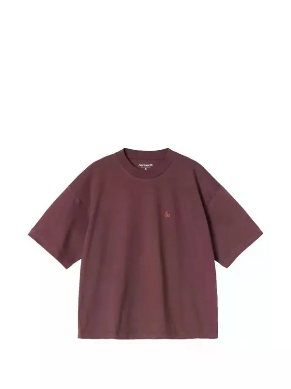 Carhartt Work In Progress Chester Logo-embroidered T-shirt