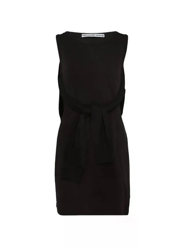 Alexander Wang Layered Sweater-tie Mini Dress