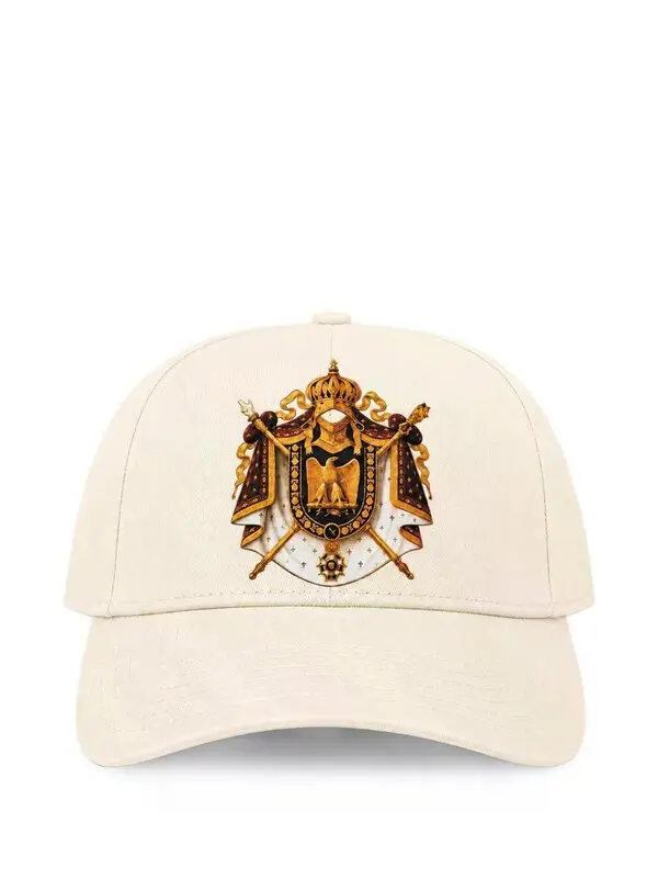 MELT Crest-print Baseball Cap - Neutrals