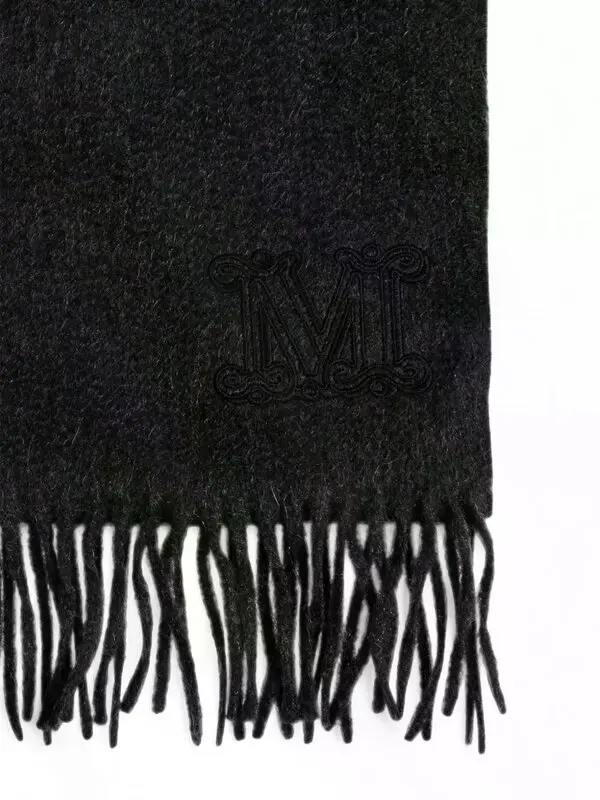 Max Mara Wsdalia Fringed Scarf