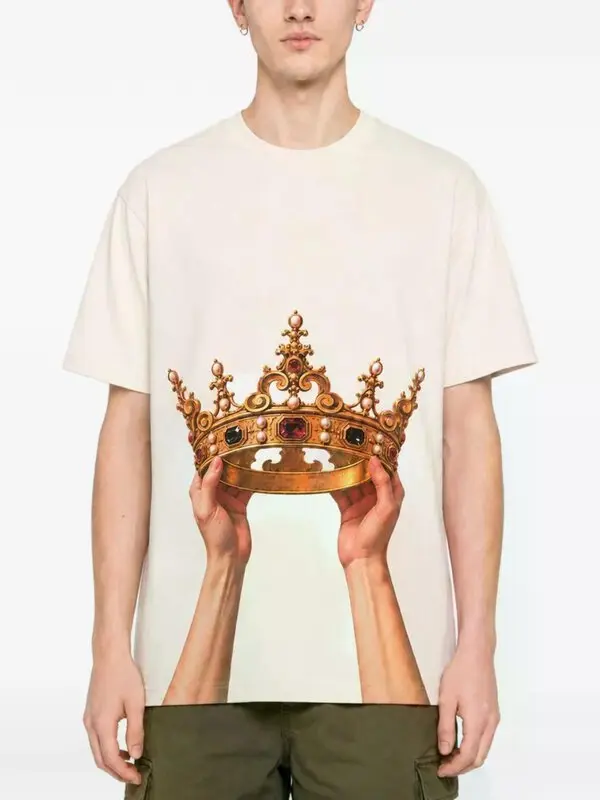 MELT Crown-print T-shirt