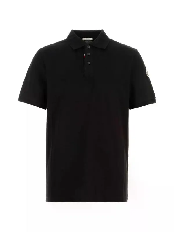 Moncler Logo-patch Short-sleeve Polo Shirt
