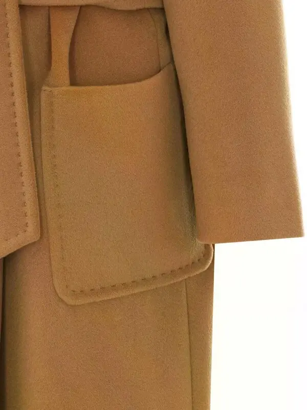 Max Mara Belted Virgin Wool Coat