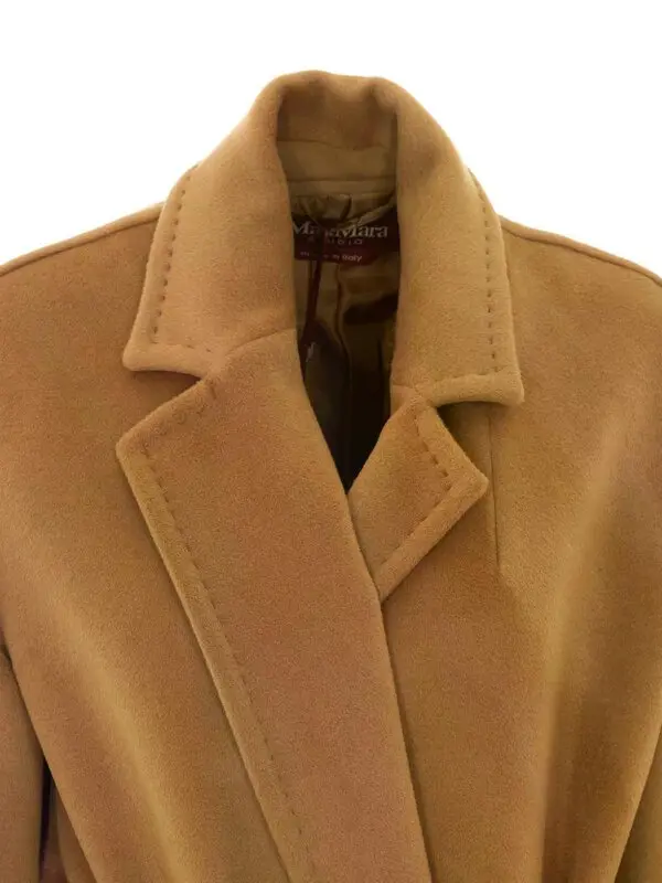 Max Mara Belted Virgin Wool Coat