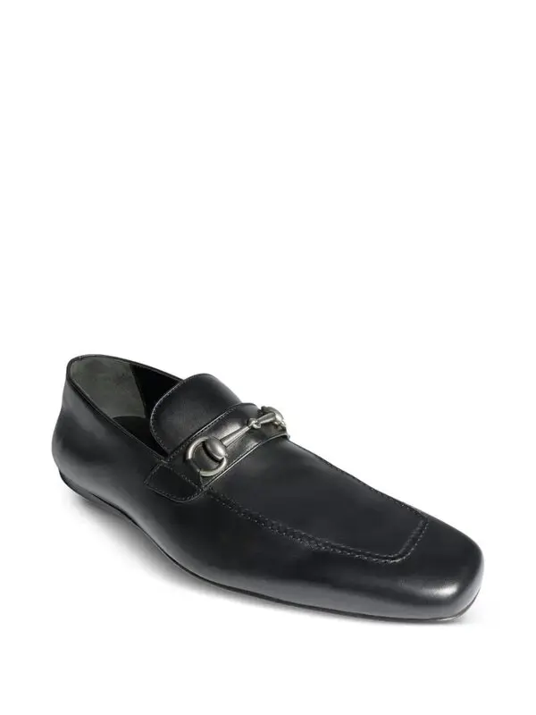 Gucci Horsebit Leather Loafers