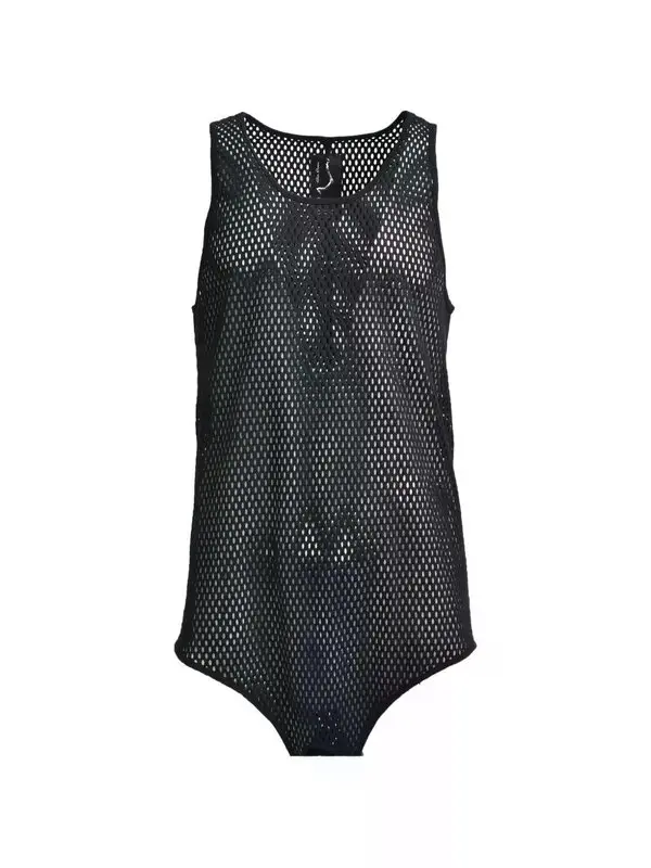 Rick Owens Mesh Basketball Tank Top - Black