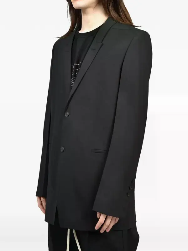 Rick Owens Concordian Wool Blazer